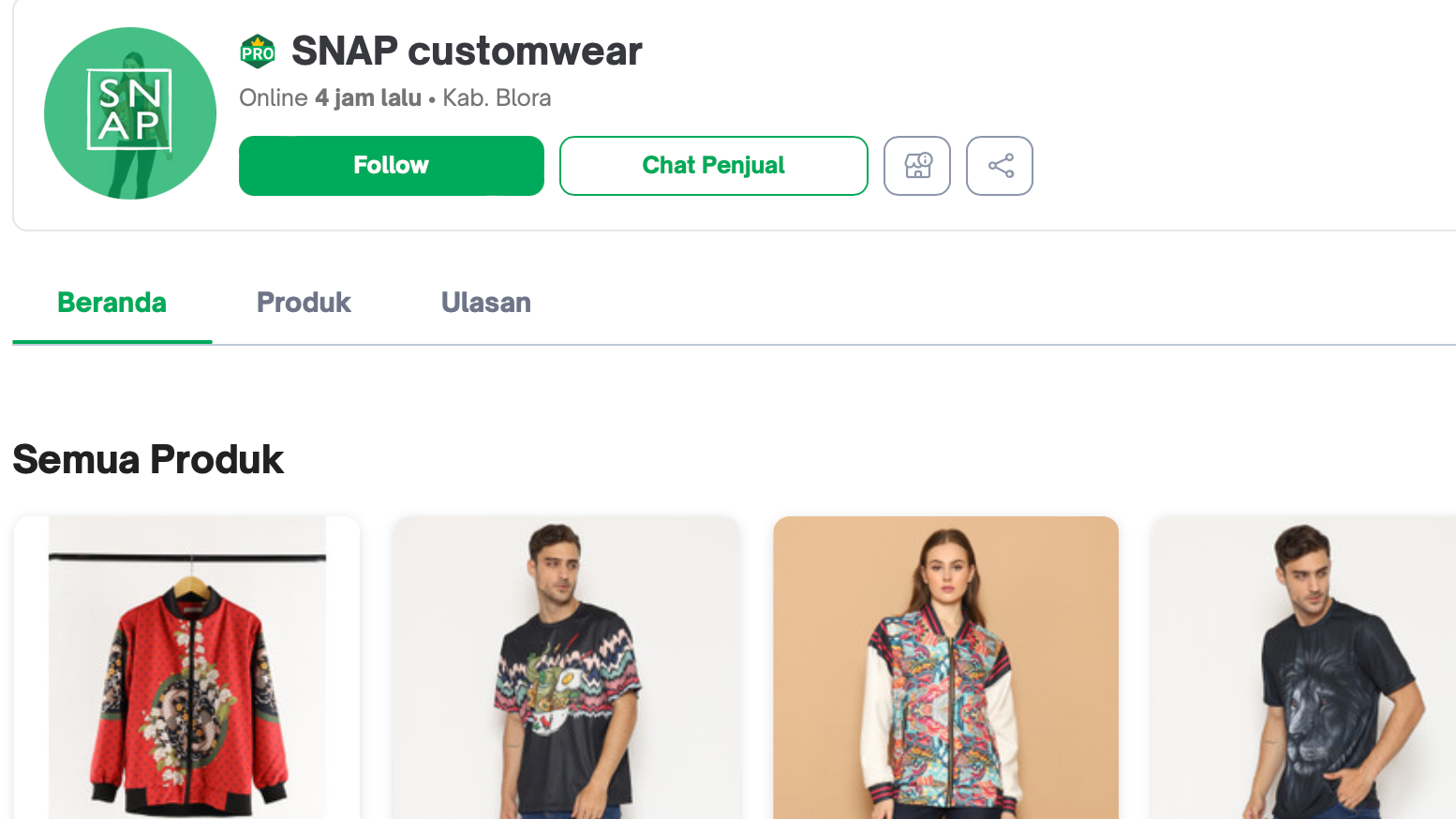 WE ARE "SNAP CUSTOMWEAR"