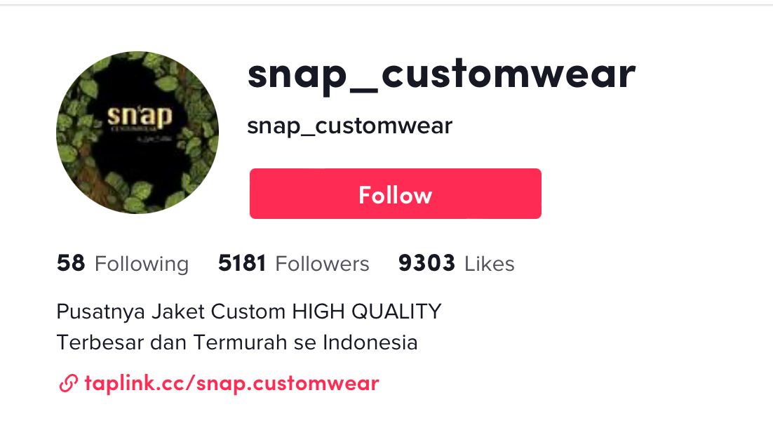 WE ARE "SNAP CUSTOMWEAR"