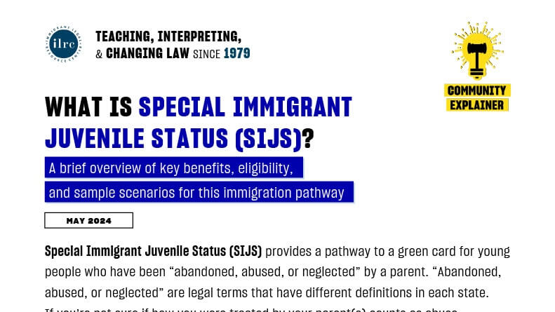 Immigrant Legal Resource Center